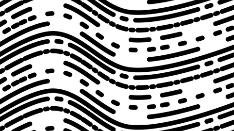Curvy Dotted Lines Flow Animation Backgr... | Stock Video | Pond5