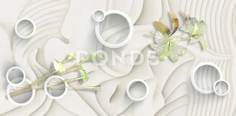 Custom 3D Ph Mural Wallpaper - Image: Graphic #170367877