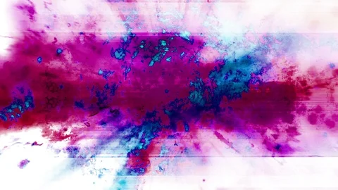 Custom watercolor particles looping abst... | Stock Video | Pond5