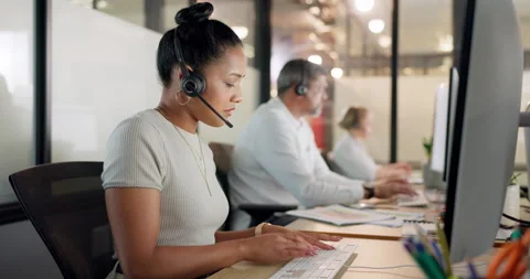 Call Center Typing Stock Footage ~ Royalty Free Stock Videos | Pond5