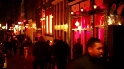 Red Light District Window Stock Footage ~ Royalty Free Stock Videos | Pond5