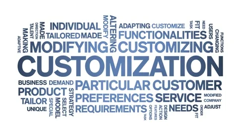 Customization animated word cloud,tag te... | Stock Video | Pond5