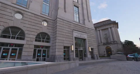 Customs and Border Protection HQ and th... | Stock Video | Pond5