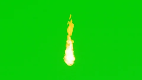 Flame Green Screen Stock Video Footage | Royalty Free Flame Green ...