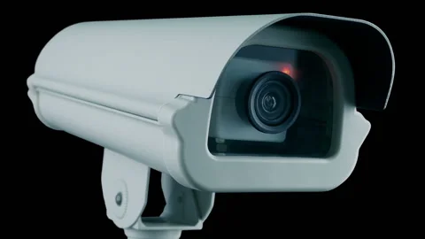 Cut Out CCTV Camera Flashing Loop With A... | Stock Video | Pond5