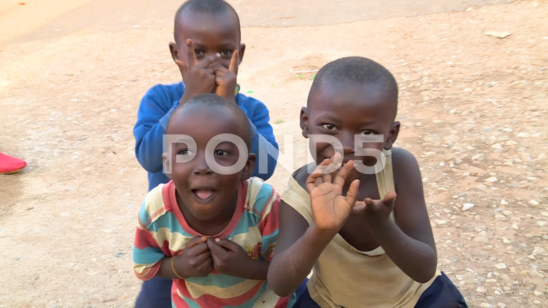 African Kids Smiling