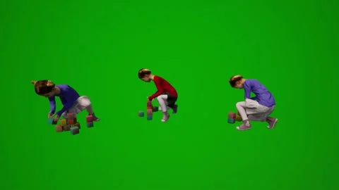 Girl Running Green Screen Stock Videos – Royalty-Free HD & 4K Videos