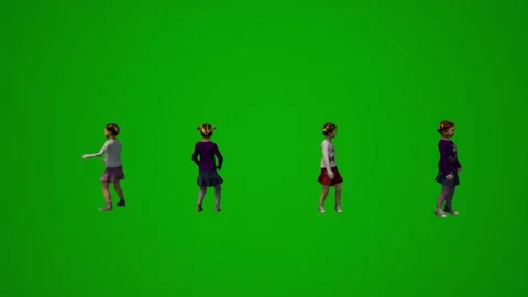 Cute baby girl on green screen playing w... | Stock Video | Pond5