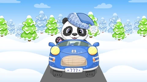 Cute Panda Cartoon Stock Videos – Royalty-Free HD & 4K Videos