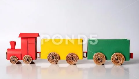 Cute choo choo train toy train locomotive for kid, engine, wagon ...