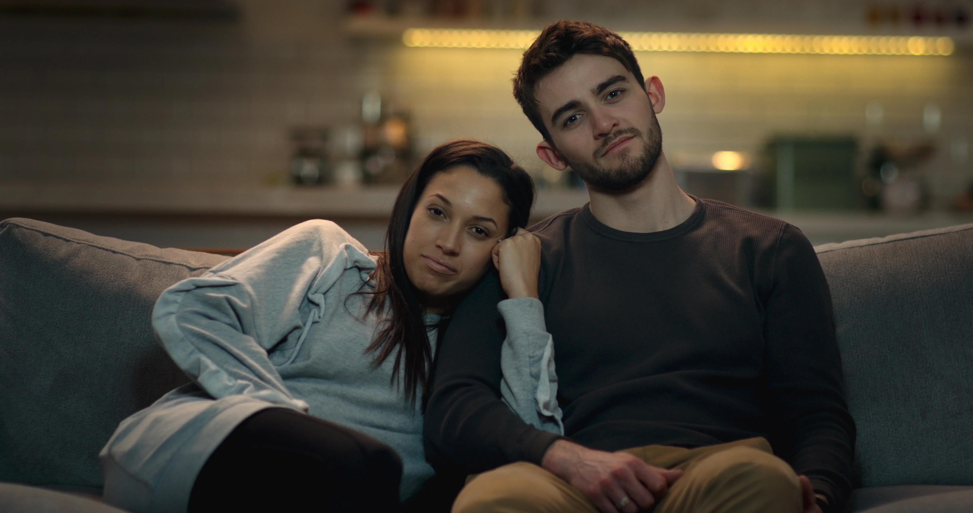 Cute Couples Watching Tv Together