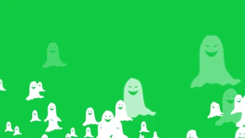 Ghost Green Screen Background Stock Video Footage | Royalty Free Ghost ...