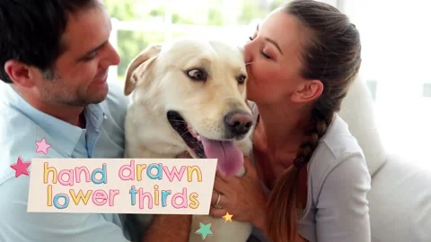 After Effects: Cute Hand Drawn Lower Thirds #172571863