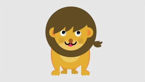 Lion Cartoon Video Stock Videos – Royalty-Free HD & 4K Videos | Pond5