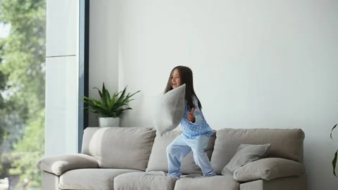 Girl In Nightwear Stock Videos – Royalty-Free HD & 4K Videos