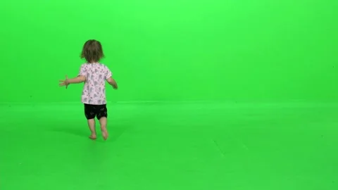 Cute little toddler running away from th... | Stock Video | Pond5