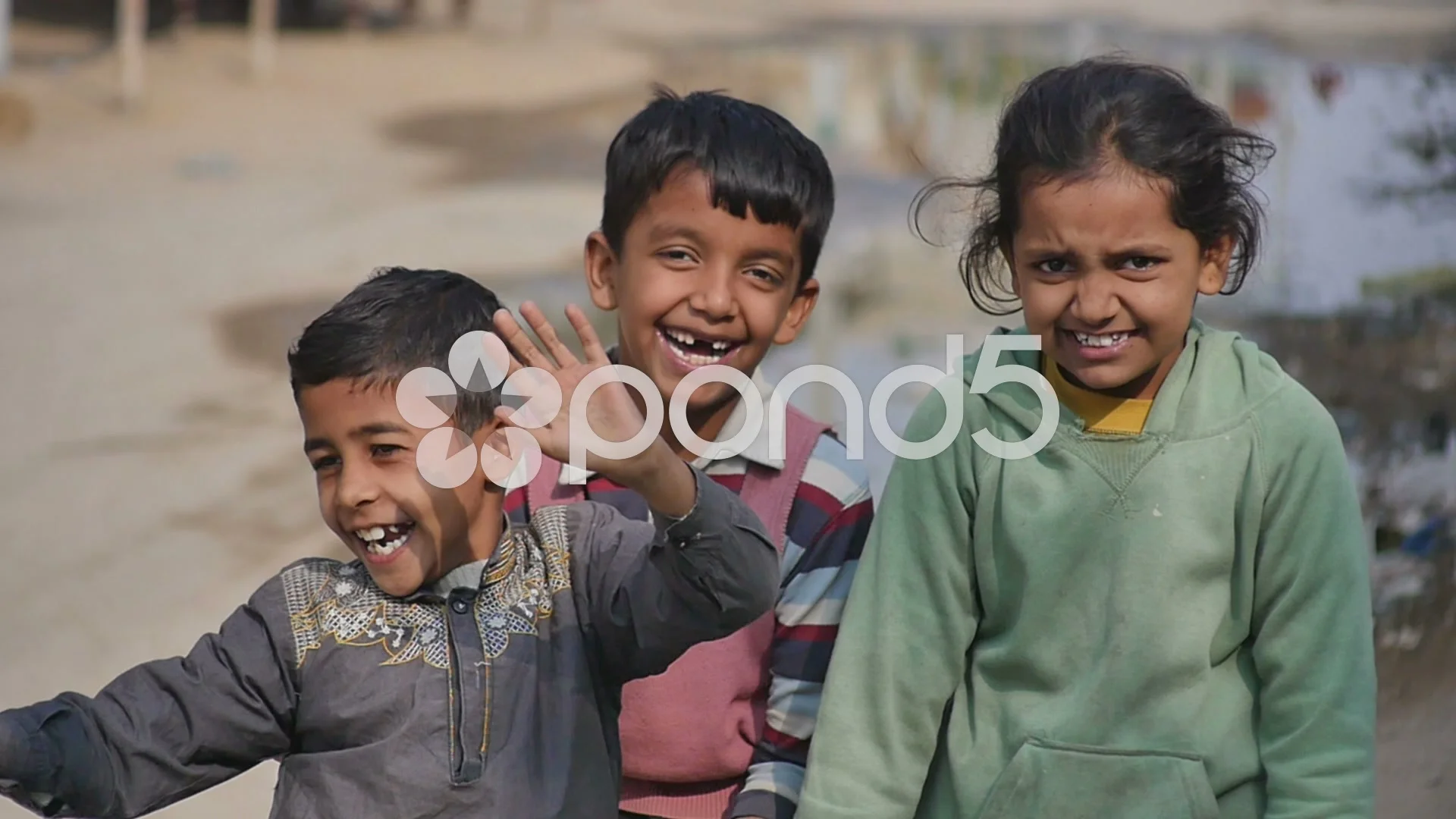 Happy Pakistani Children