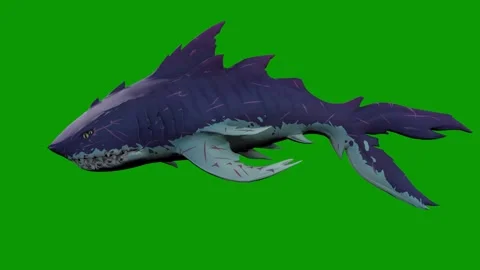 Shark Animation Stock Video Footage | Royalty Free Shark Animation ...