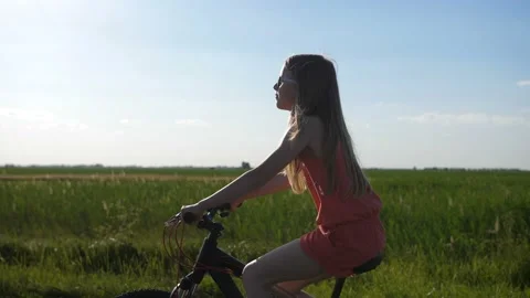 Teen Riding Bike Stock Videos – Royalty-Free HD & 4K Videos