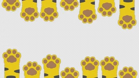 Animals With Transparent Background Stock Video Footage | Royalty Free ...