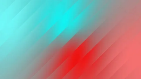 Cyan and red inclined lines gradient bac... | Stock Video | Pond5