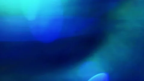 Cyan light leak with anamorphic lens fla... | Stock Video | Pond5