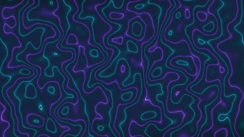 cyan purple neon light marble liquid ani... | Stock Video | Pond5
