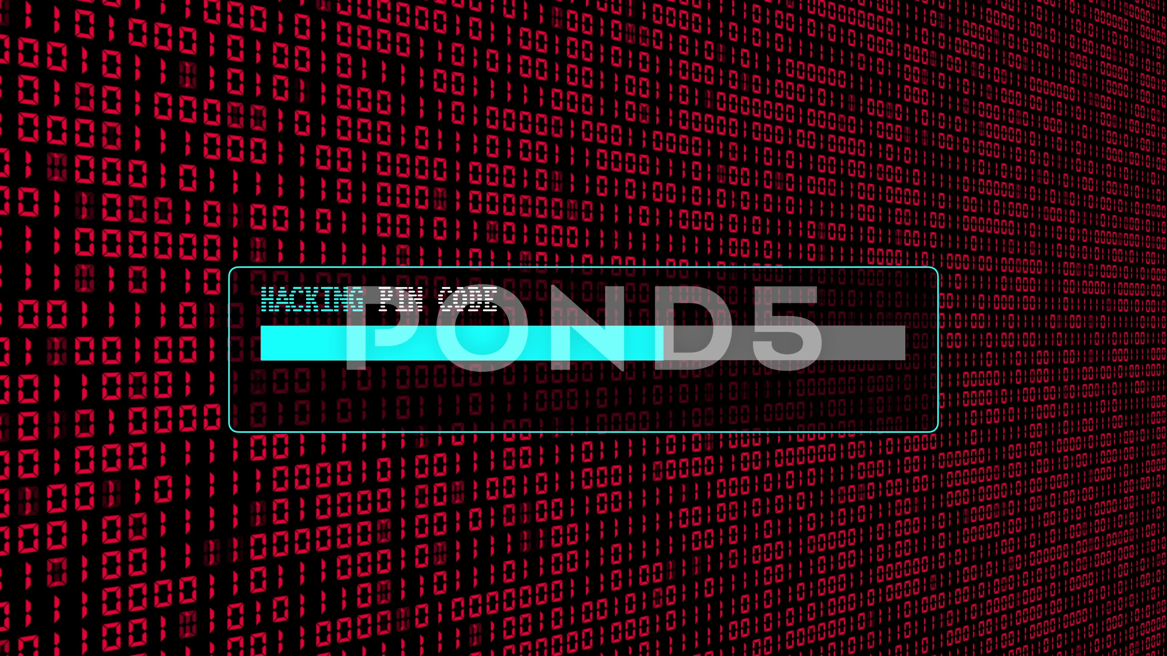 Red Binary Wallpaper