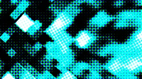 Cyber Cyan Hypnotic Texture Background A... | Stock Video | Pond5