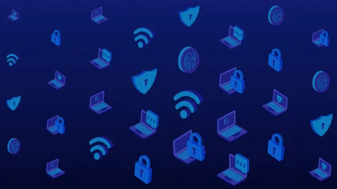 Cyber Security Pattern Stock Footage ~ Royalty Free Stock Videos | Pond5