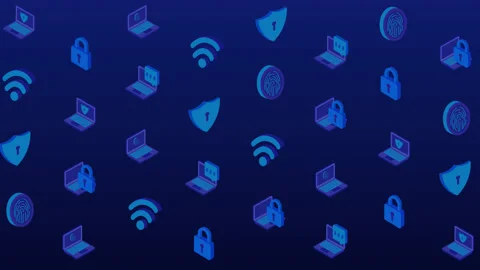 Cyber Security Pattern Stock Footage ~ Royalty Free Stock Videos | Pond5