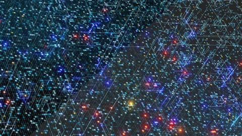 Cyber security binary code technology ma... | Stock Video | Pond5