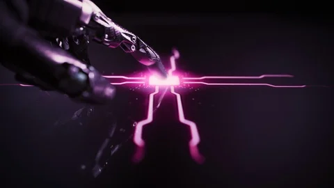 Cyber Security Hacking Concept: Rogue AI... | Stock Video | Pond5