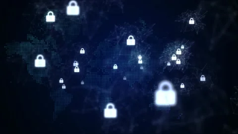 Cyber Background Stock Video Footage | Royalty Free Cyber Background ...