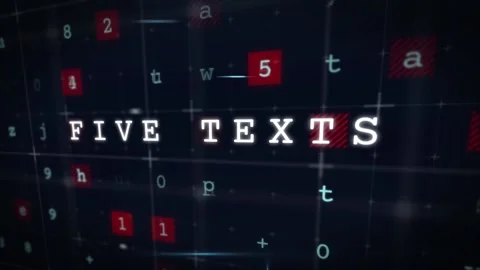 After Effects Template ~ AE: Cyber Text #139812265 | Pond5