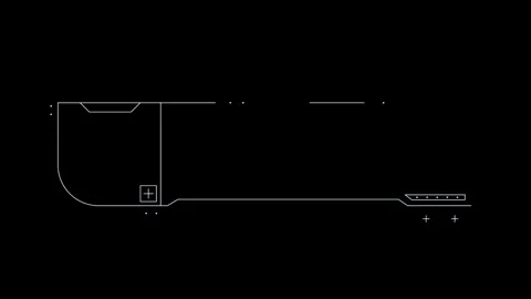 Cyberpunk lower thrids. PNG Alpha. HUD U... | Stock Video | Pond5