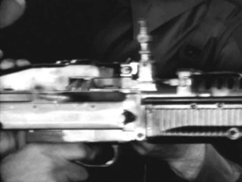 The cycle of functioning military machin... | Stock Video | Pond5