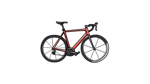 Cycling Sketch Stock Footage ~ Royalty Free Stock Videos | Pond5