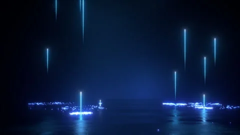 cycled 3d animation. Abstract neon fanta... | Stock Video | Pond5