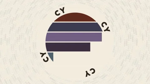 Cyprus logo intro. Badge with the circul... | Stock Video | Pond5