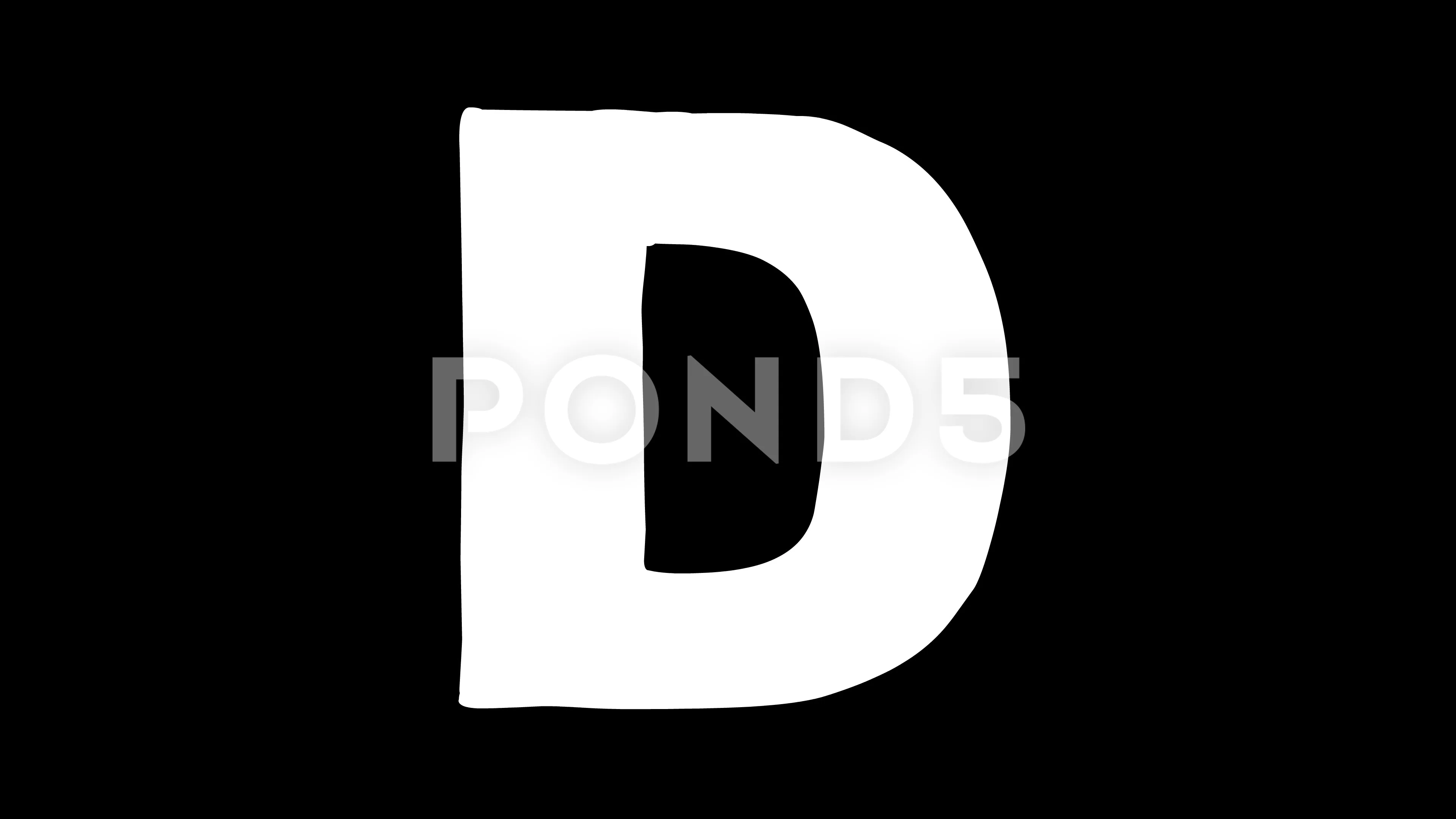 Animated Alphabet D