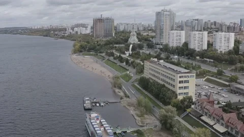 D-Log. Samara, Russia. Stella Rook. Loca... | Stock Video | Pond5