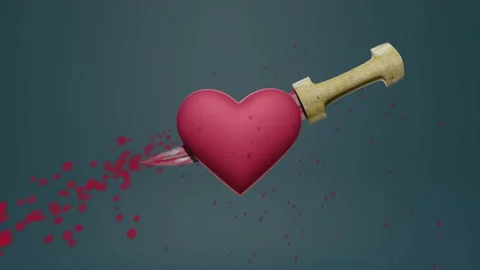 Dagger Heart Stock Video Footage | Royalty Free Dagger Heart Videos | Pond5