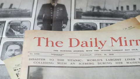 Daily mail newspaper front featuring the... | Stock Video | Pond5