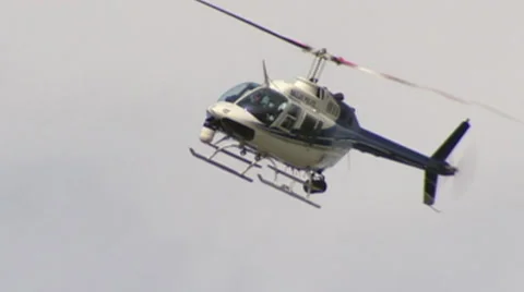 Dallas Police Helicopter | Stock Video | Pond5