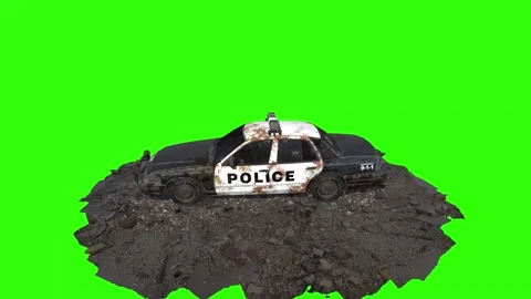 Police Car Green Screen Stock Videos – Royalty-Free HD & 4K Videos