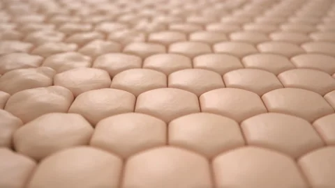 Damaged skin cells repairing, wave, 3D H... | Stock Video | Pond5