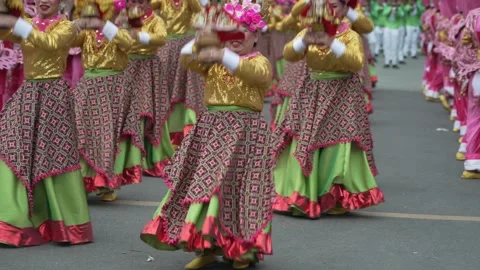 Dance and Devotion: Santo Niño Festival... | Stock Video | Pond5