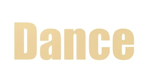 Dance Animated Tag Cloud Isolated On Whi... | Stock Video | Pond5