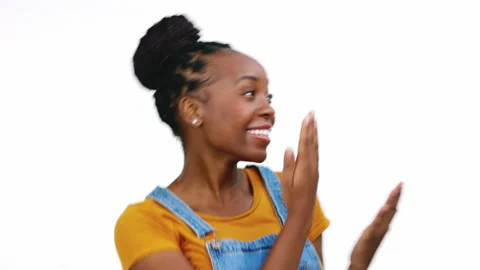 Dance, happy and celebration with face o... | Stock Video | Pond5